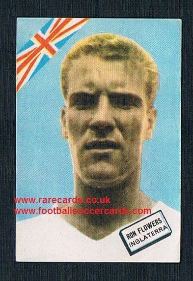 1960s Spanish DisgraFher Ron Flowers Wolves England