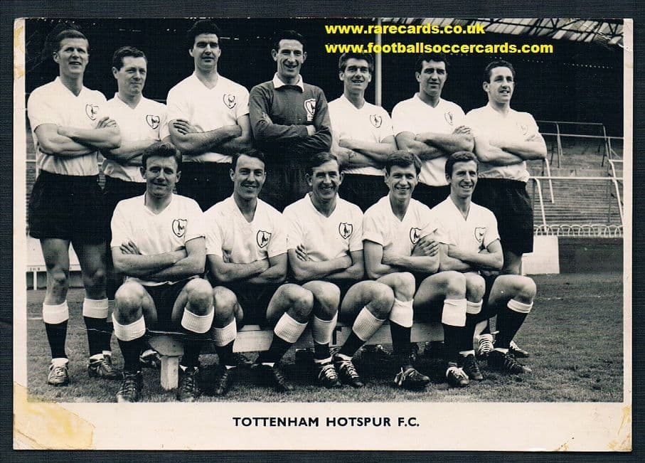 1963 Tottenham Hotspur photocard