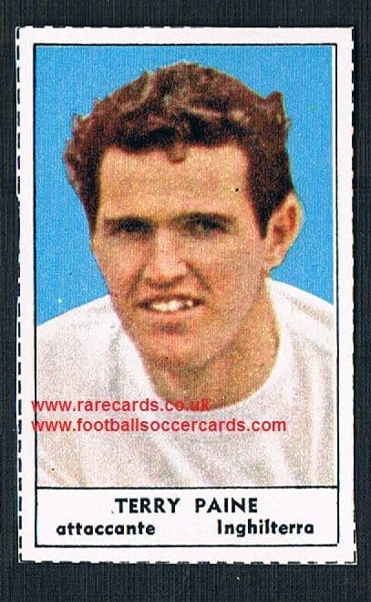 1966 Italian TIME MAG Terry Paine Southampton England packet issue