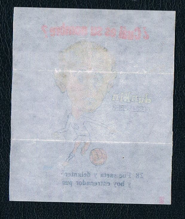 1969 Dunkin Gum insert issued wrapped around gum Di Stefano 28