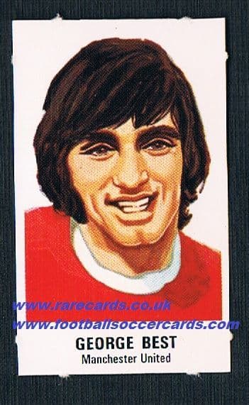 1969 Sun George Best card