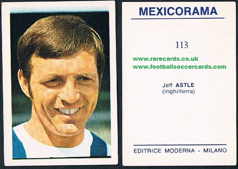 1970 Mexicorama WBA Jeff Astle 113
