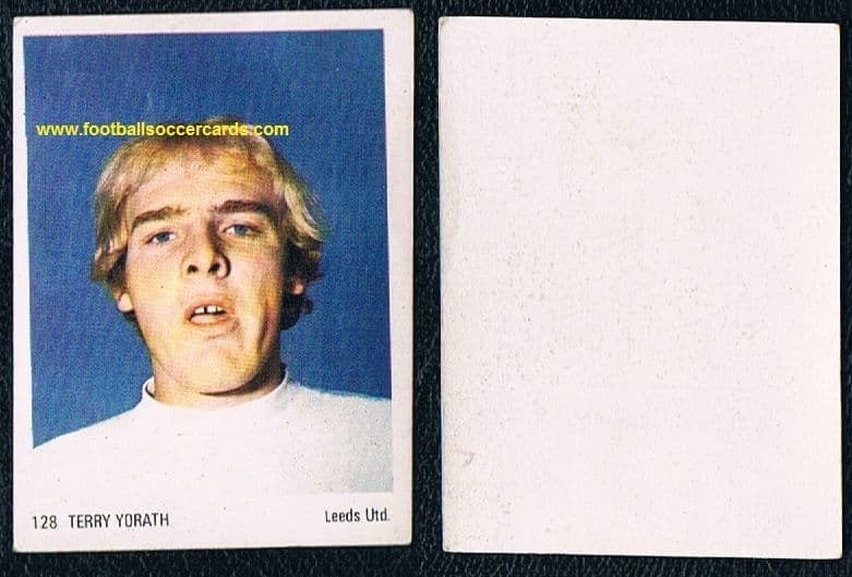 1972 -73 Terry Yorath 128 Gabby Logan s dad Leeds United Americana ...