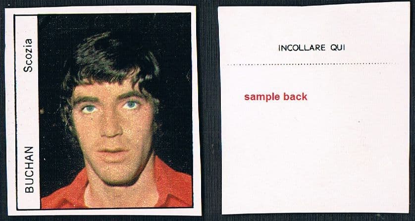 1974 People Mag Italy Scotland Martin Buchan Man Utd