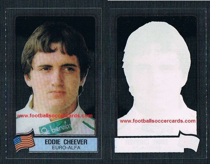 1984 Eddie Cheever Indy 500 F1 Alfa Romeo USA legendary driver Panini ...