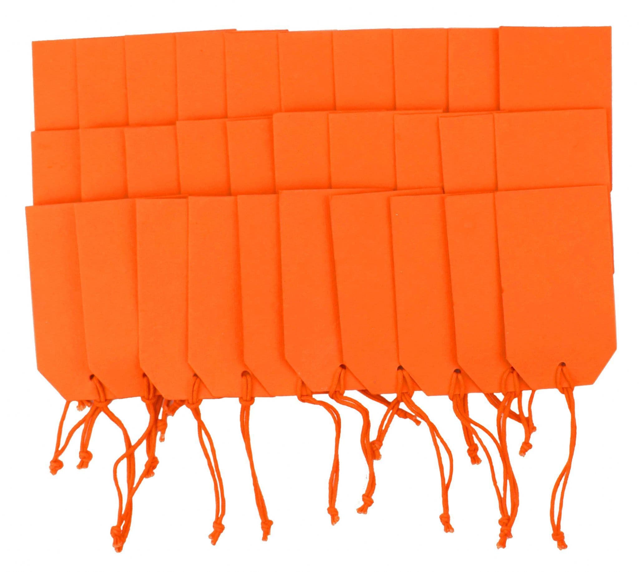 V08082 - Plain Gift Tags Orange GTP 57 30/PK