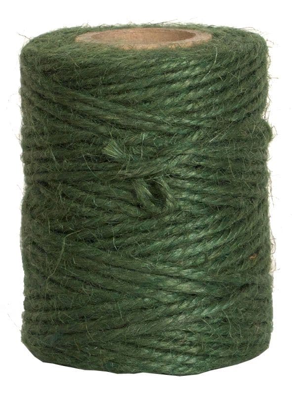 V15622 - Forest Green Twine 50m Jute JT50 65 6/PK