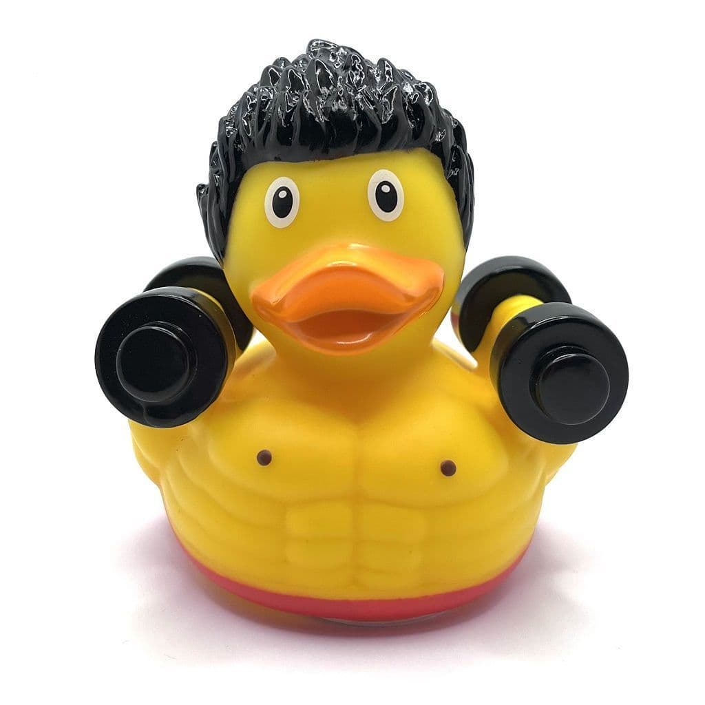 Bodybuilder Duck