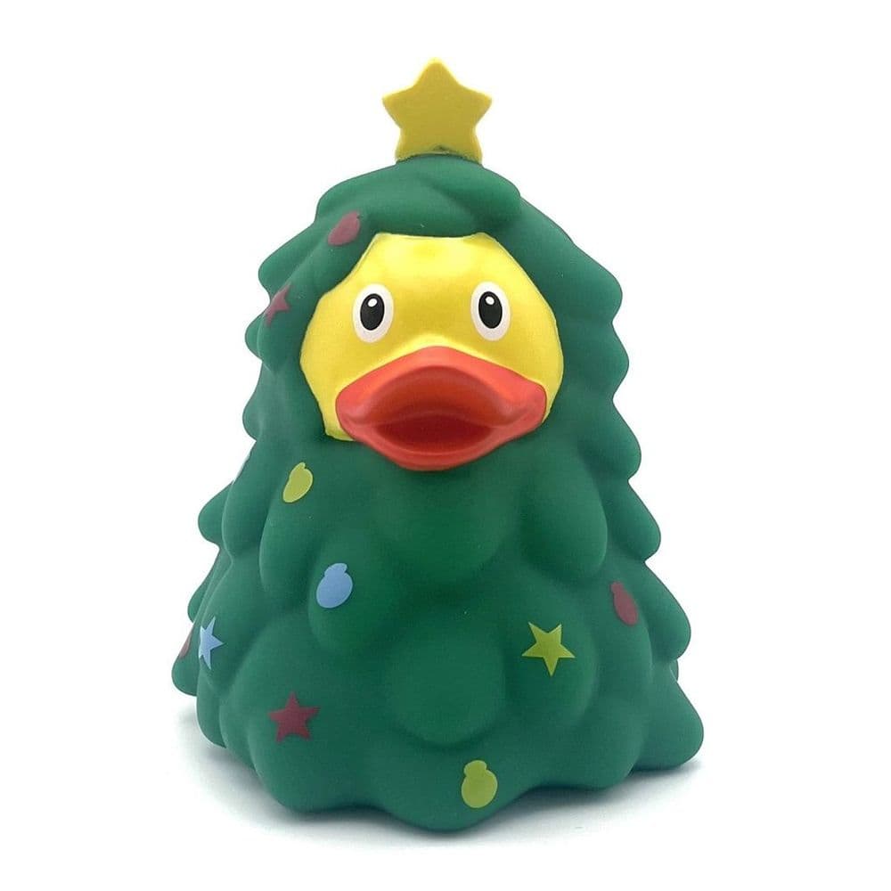 Decorated Christmas Tree Duck