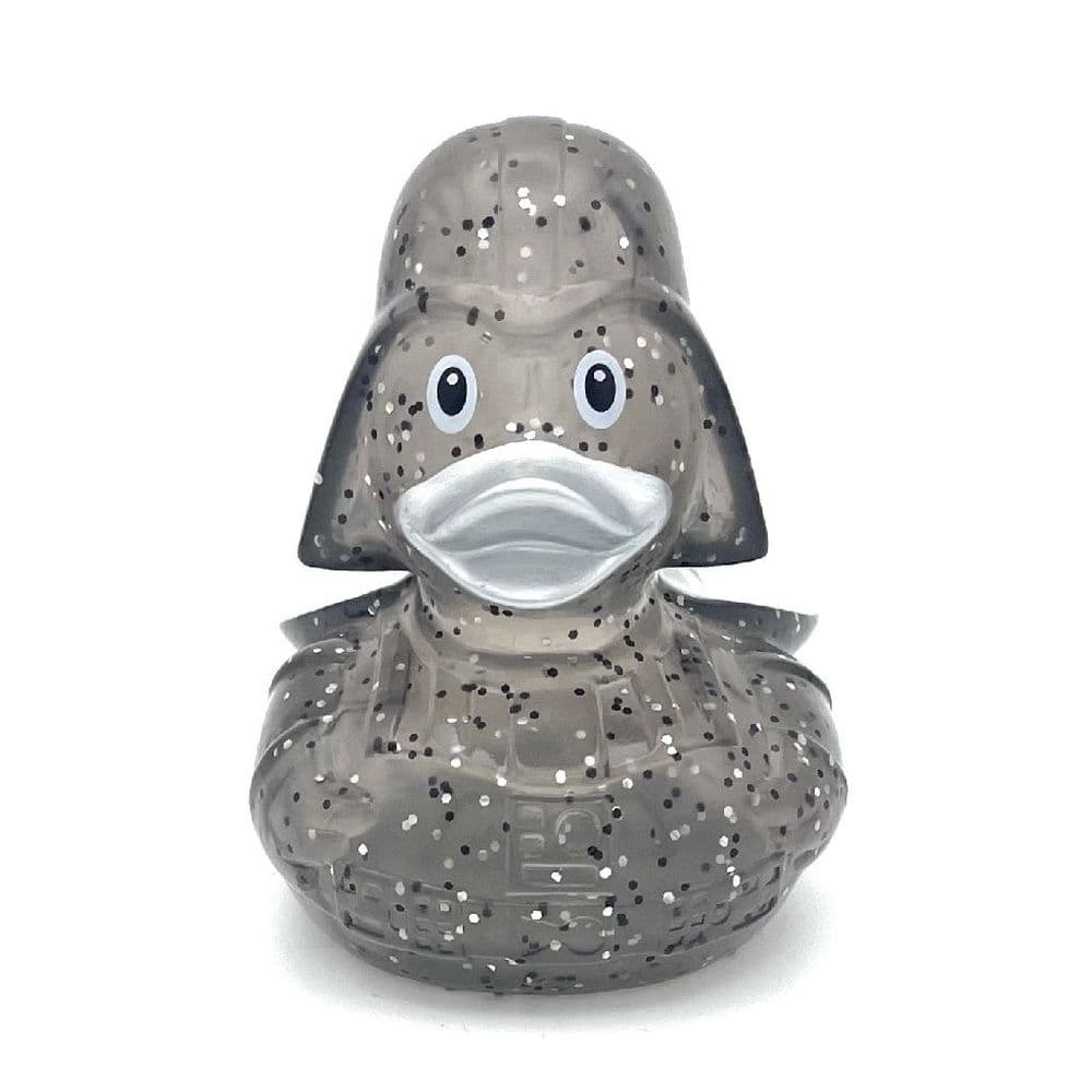 Glitter Black Star Duck