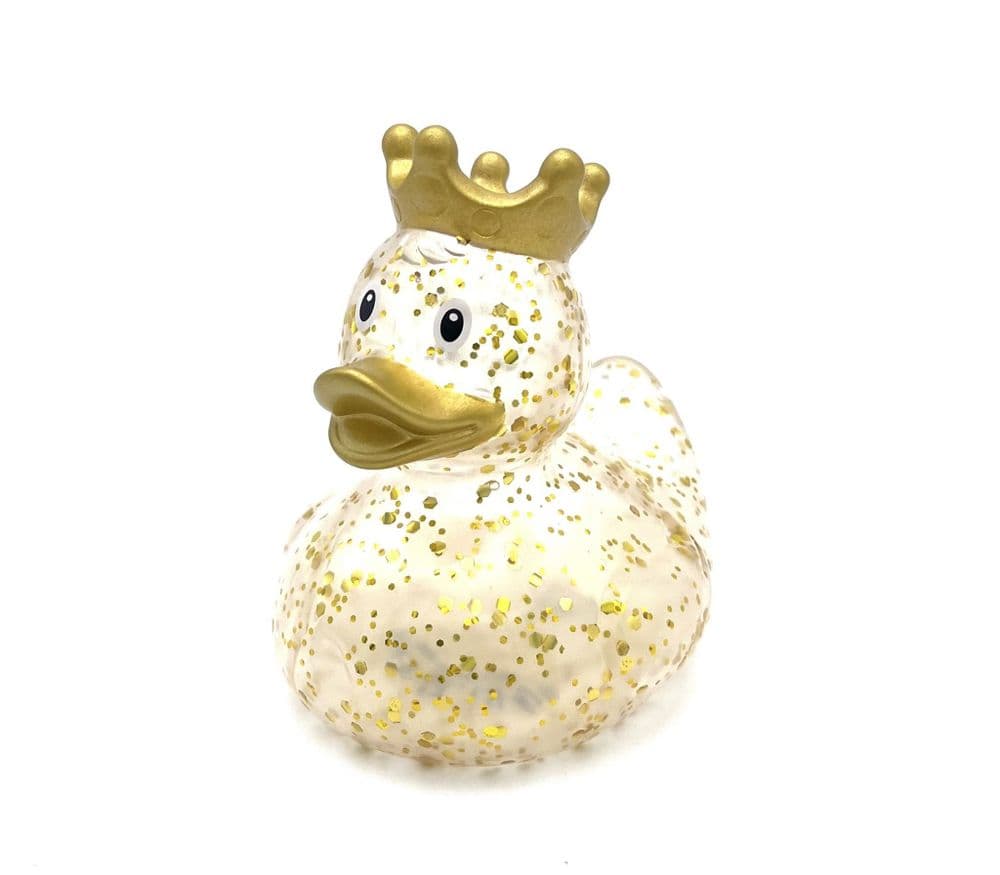 Glitter Duck With Crown