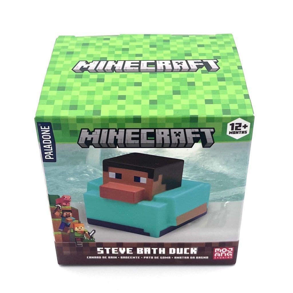 Minecraft Steve Bath Duck