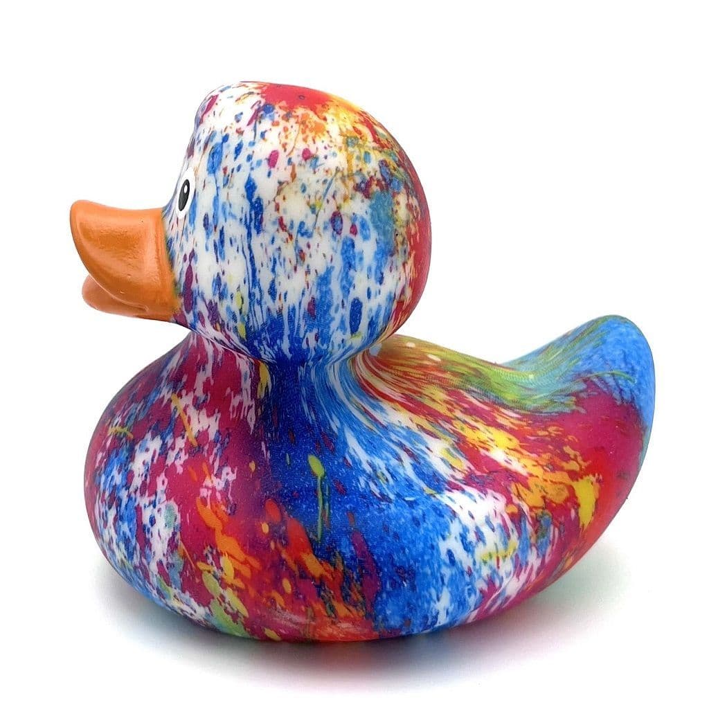 Rainbow Splash Duck