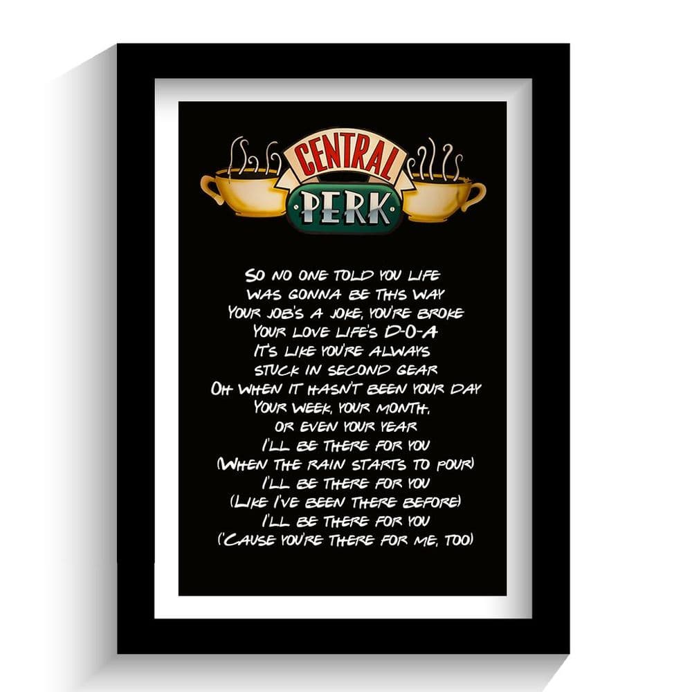 Print Friends Theme Lyrics