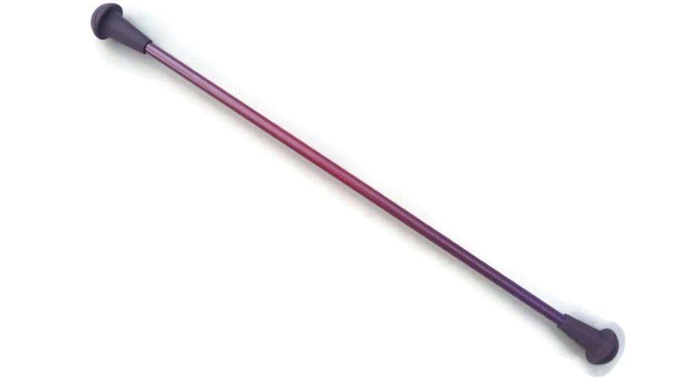 Dance Baton Majorette Twirler Twirling Beginner Tensile Steel Ombre Sparkle