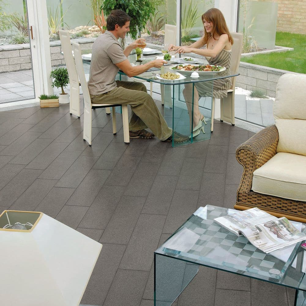 Marshalls Paving-Granite Eclipse Range -Graphite-PAVING SLABS LINEAR PLANKS