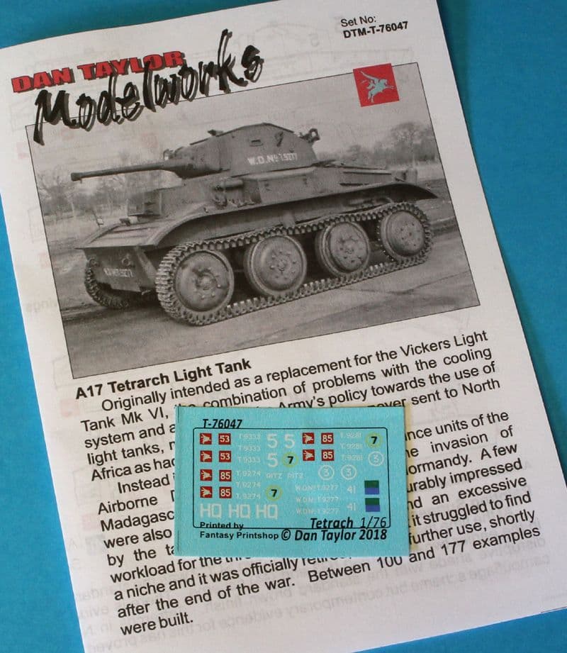 A17 Tetrarch Light Tank