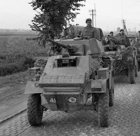 Humber Armoured Car Mk IV Conversion 1/76