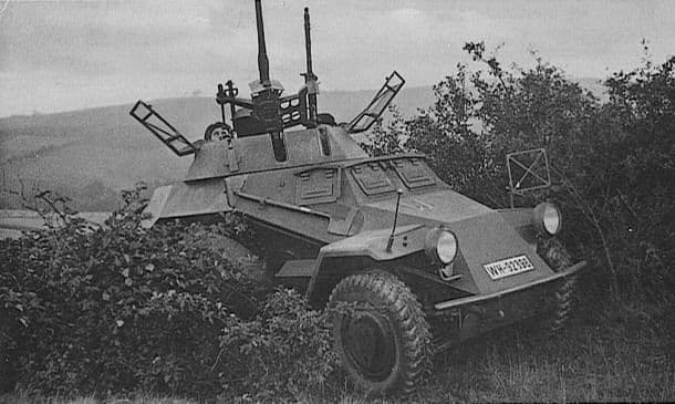 SdKfz 222 Early Detail Set