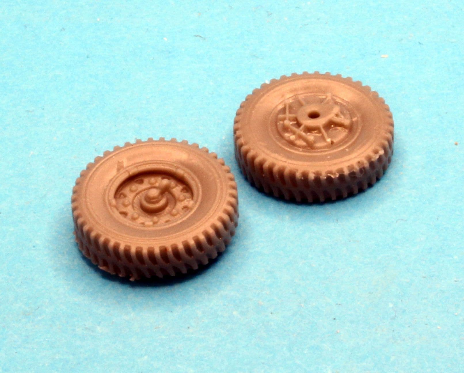 Wheels - 25-pdr and 17-pdr guns