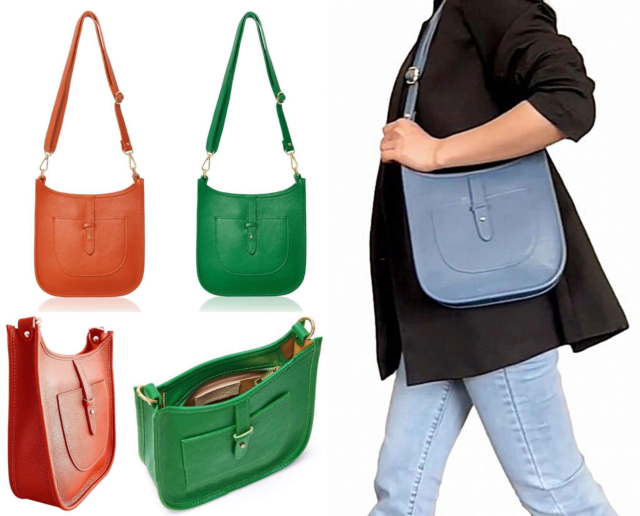 Italian leather bags sale store