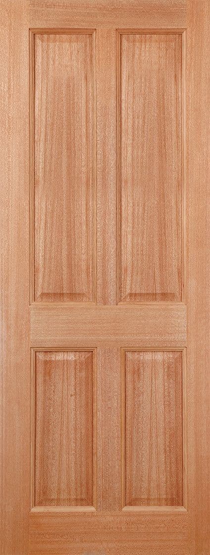 4 Panel Hardwood M&T Door