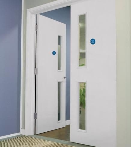Fire Door 16G Glazed FD30