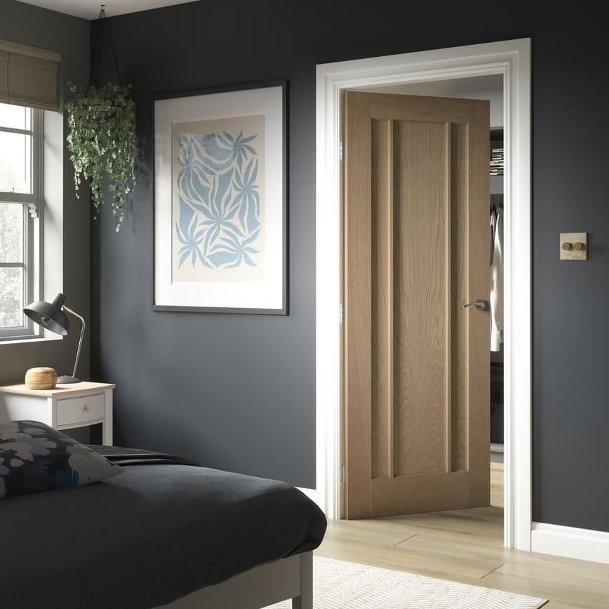 Langdale Worcester Oak 3 Panel Interior Door