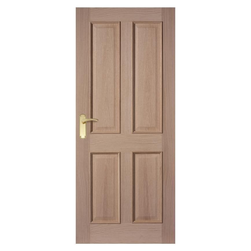 4 Panel Oak Fire Door | Oak Fire Door | 4 Panel Interior Oak