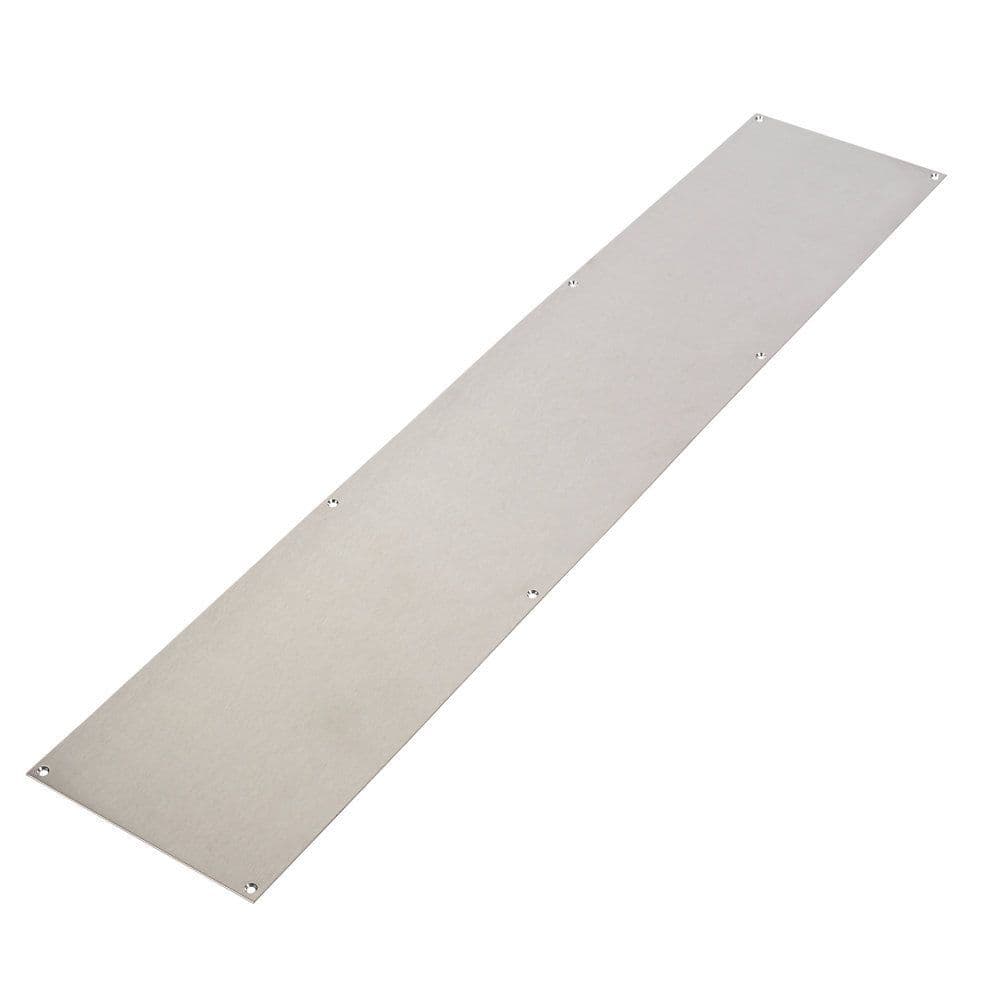 Satin Anodized Aluminum Kickplates