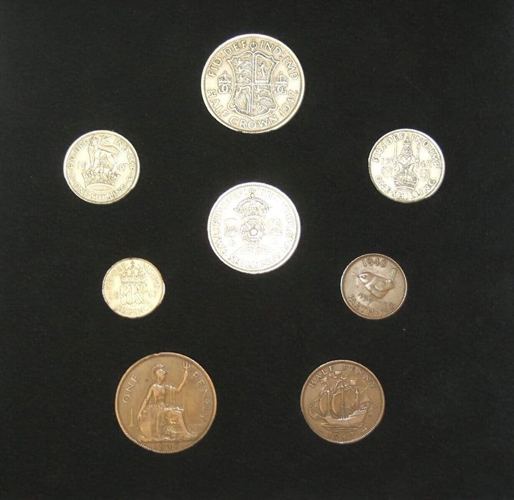 British Coin Year Sets in a Specially Designed Quality Fitted ...