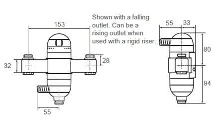 Rada Exact 3 EV Thermostatic Shower Control 1.0.409.48.1
