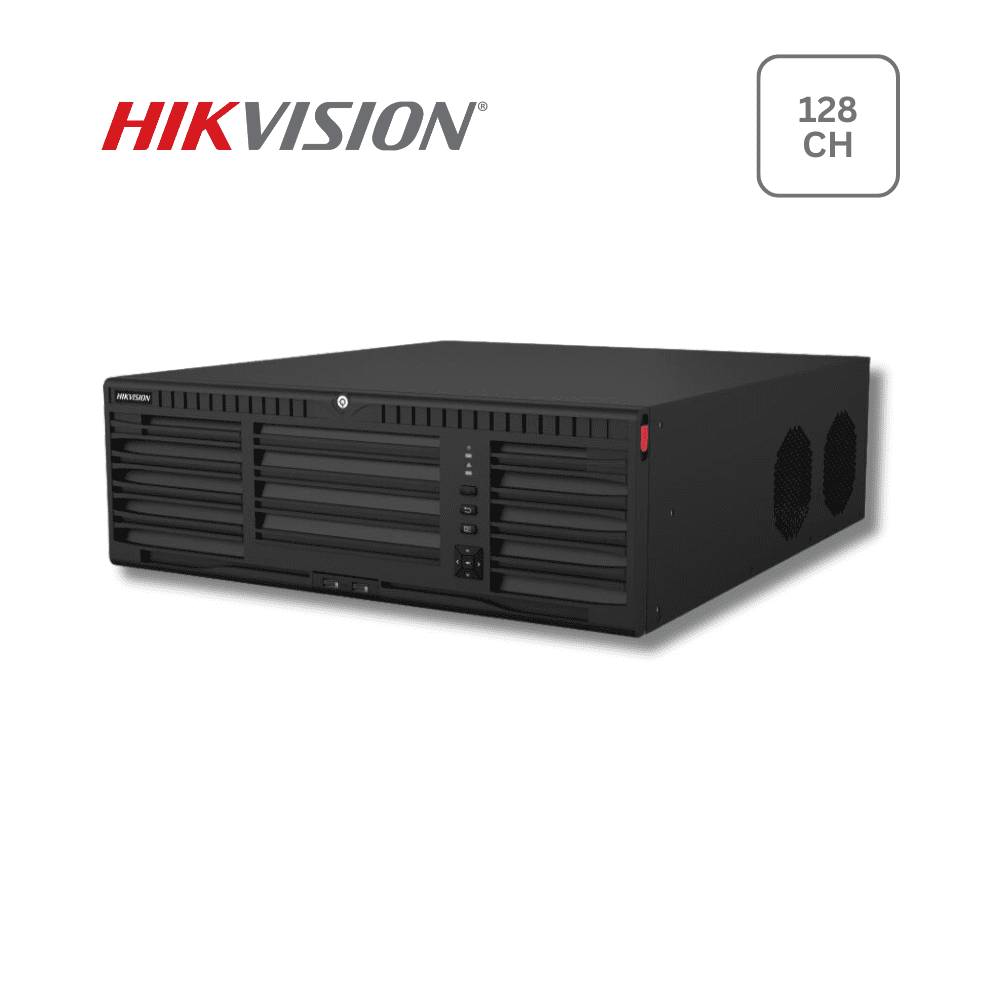 128-Channel Hikvision DS-96128NI-M16-R 32MP 3U 16 HDD 4K NVR with Raid ...