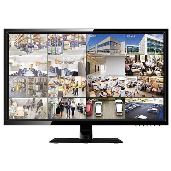 27" ULTRA HD 4K Monitor CCTV large security display LED monitor 16 9 2x ...