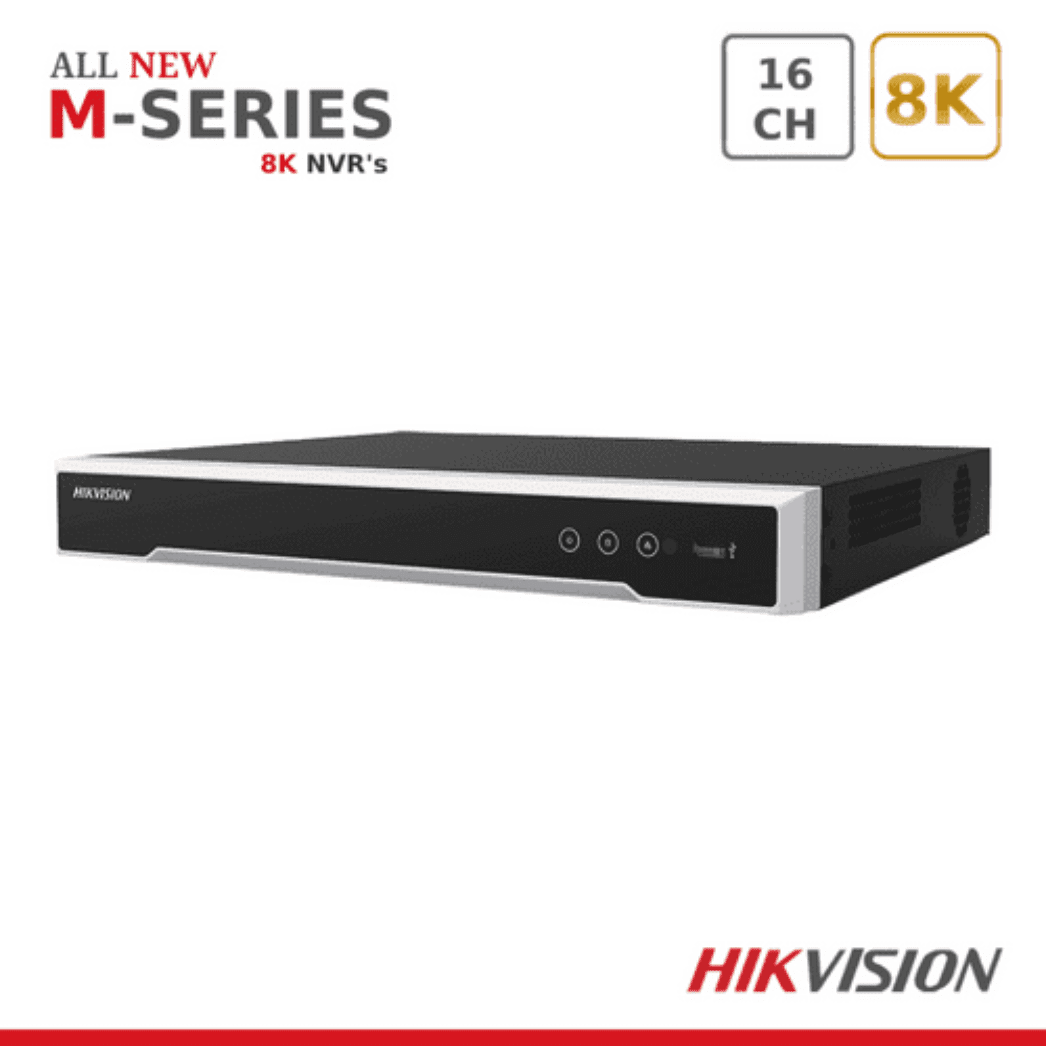 32MP DS-7616NI-M2/16P 16 channel NVR 16 port POE Hikvision