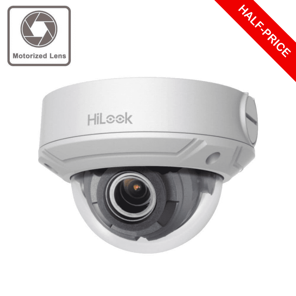 5MP HiLook by Hikvision IPC-D650H-Z 2 8-12mm Dome Network Camera Offer