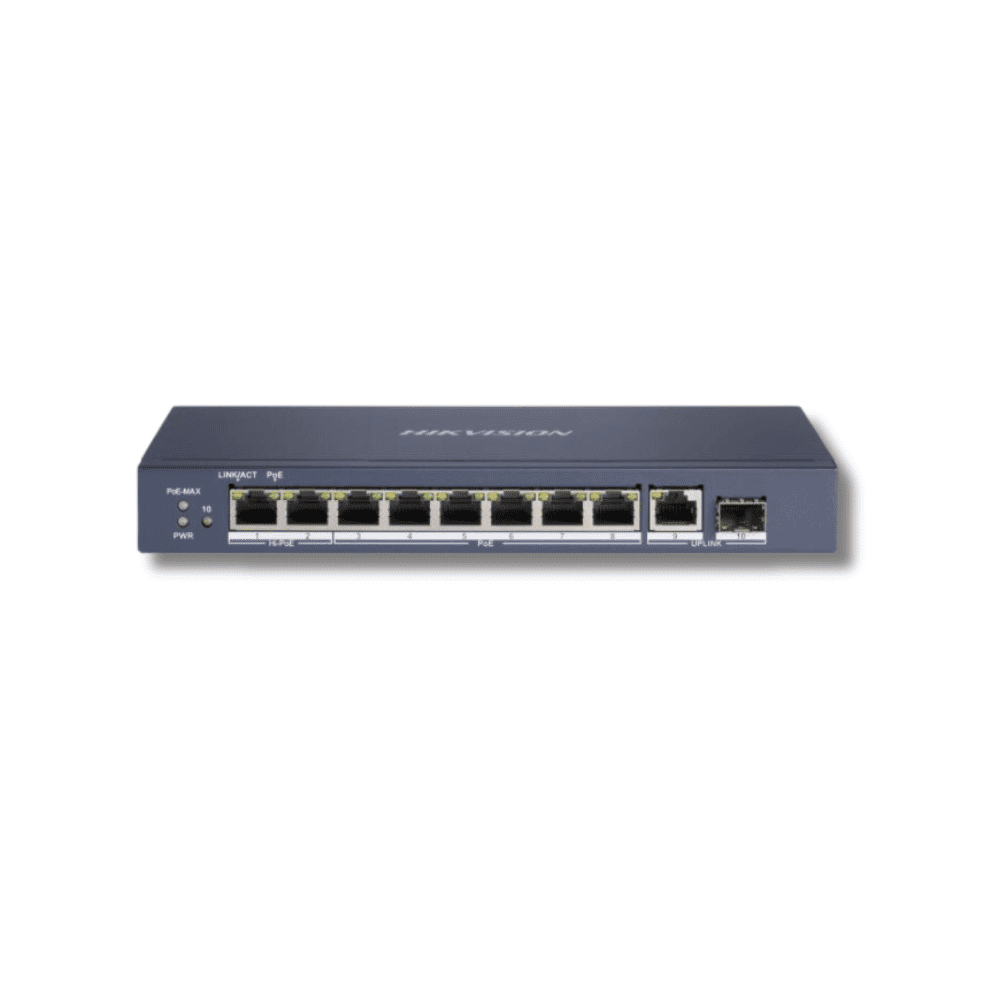 8 Port Hikvision DS-3E0510HP-E 8 Port Gigabit Unmanaged POE Switch