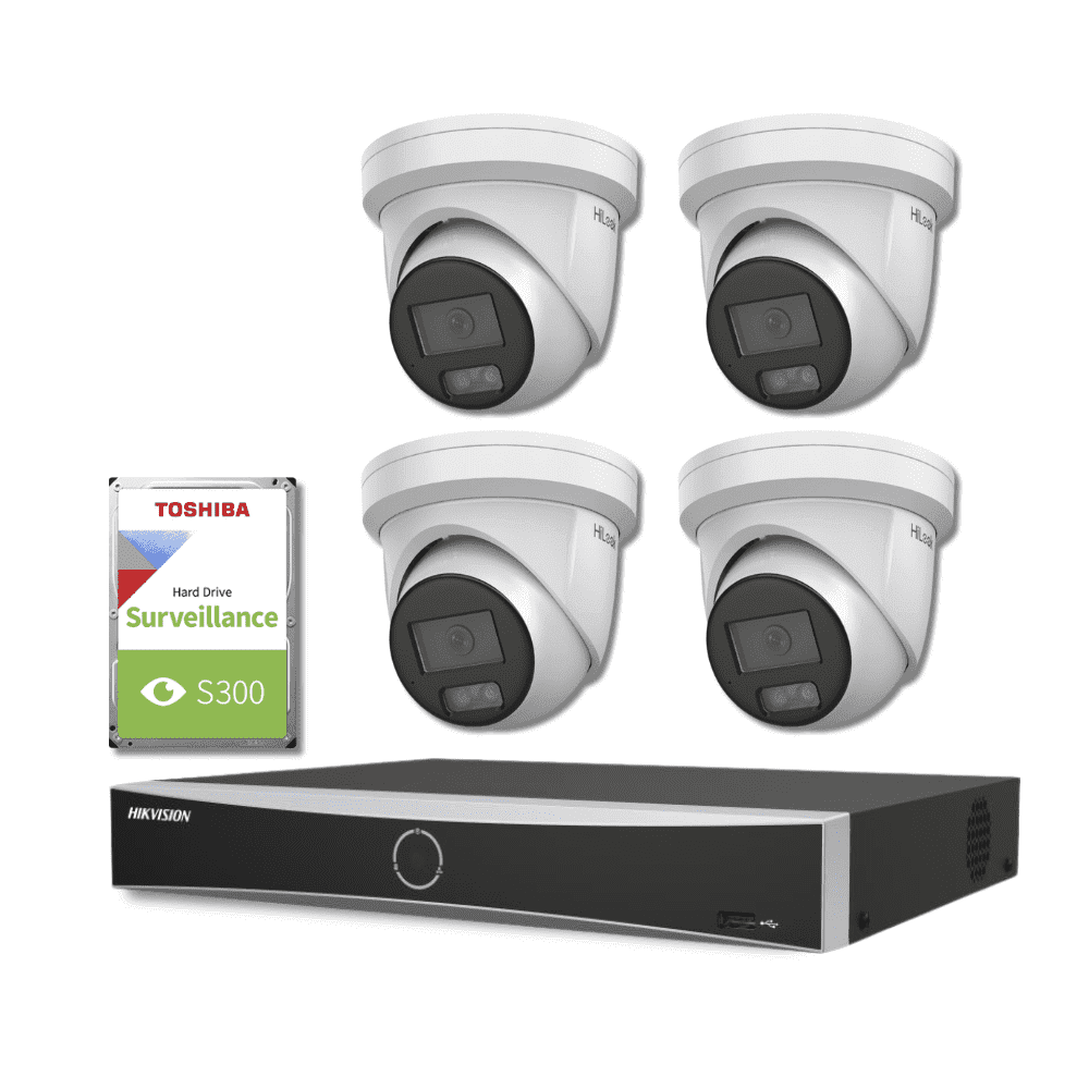 8MP Hikvision 4K ColorVu IP 7608NXI-K1/8P 8 Channel NVR 2 TB HDD - 300 OFF Offer