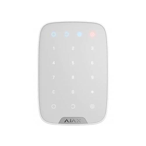 Ajax 22676 12 WH1 Wireless Touch Keypad White