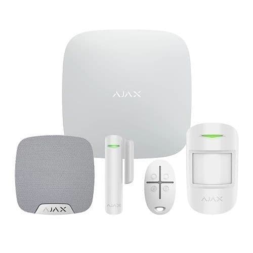 Ajax 42603 133 WH1 Wireless Demo Kit 2 White