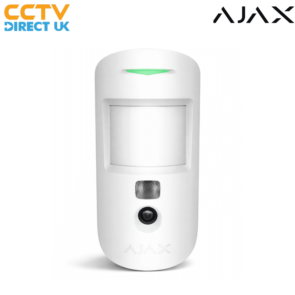 Ajax MotionCam (PhOD) Jeweller Wireless PIR Detector with Camera – White