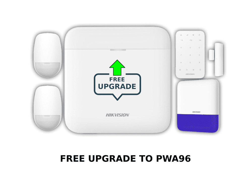 DS-PWA64-KIT2-WE - AXPRO-L-BUNDLE3 - Ax Pro 2x PIR 1x Door Contact 1x ...