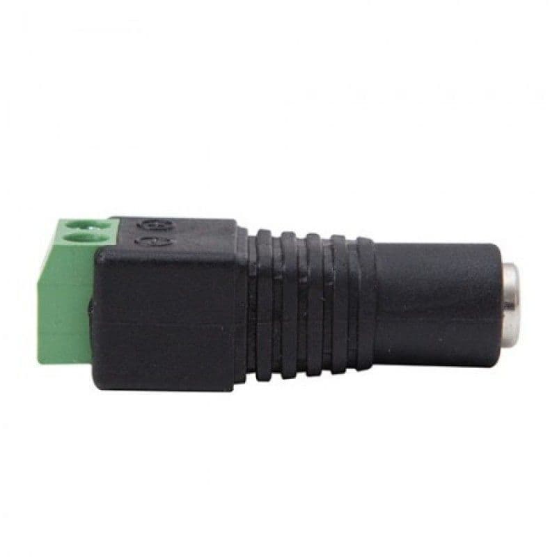 FEMALE DC PLUG WITH TERMINAL BLOCK