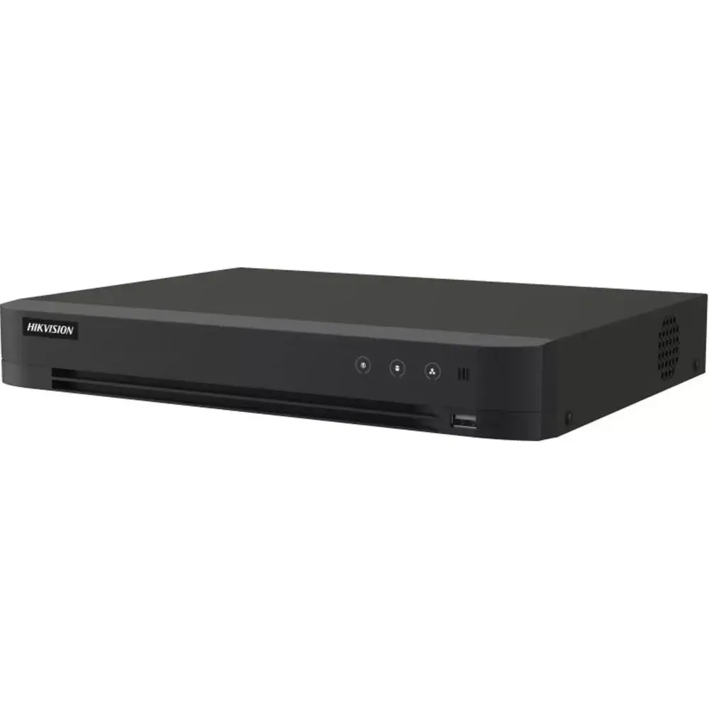 Hikvision iDS-7204HTHI-M1/PXT 4-Channel AcuSense PoC DVR 8MP Hybrid / 5 ...