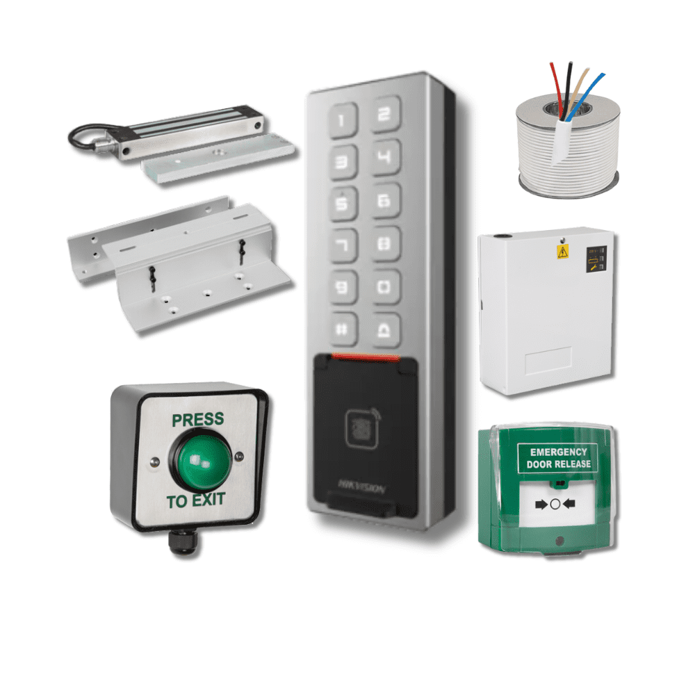 Hikvision Waterproof Outdoor Gate/Door Smart Access kit DS-K1T805MBFWX