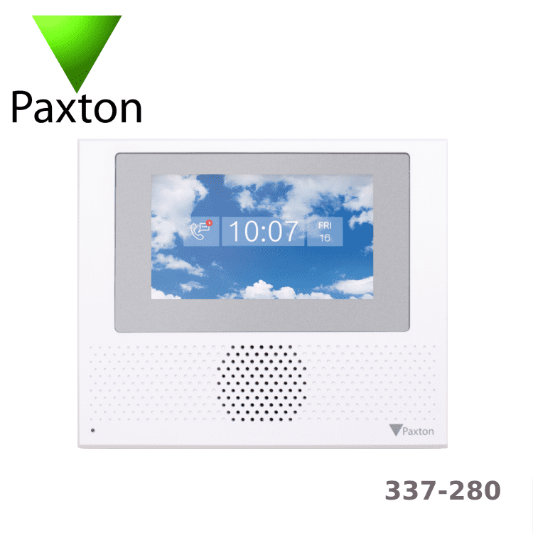 Paxton 337-280 Entry Standard Monitor 4 3" Touch Screen Video Intercom ...