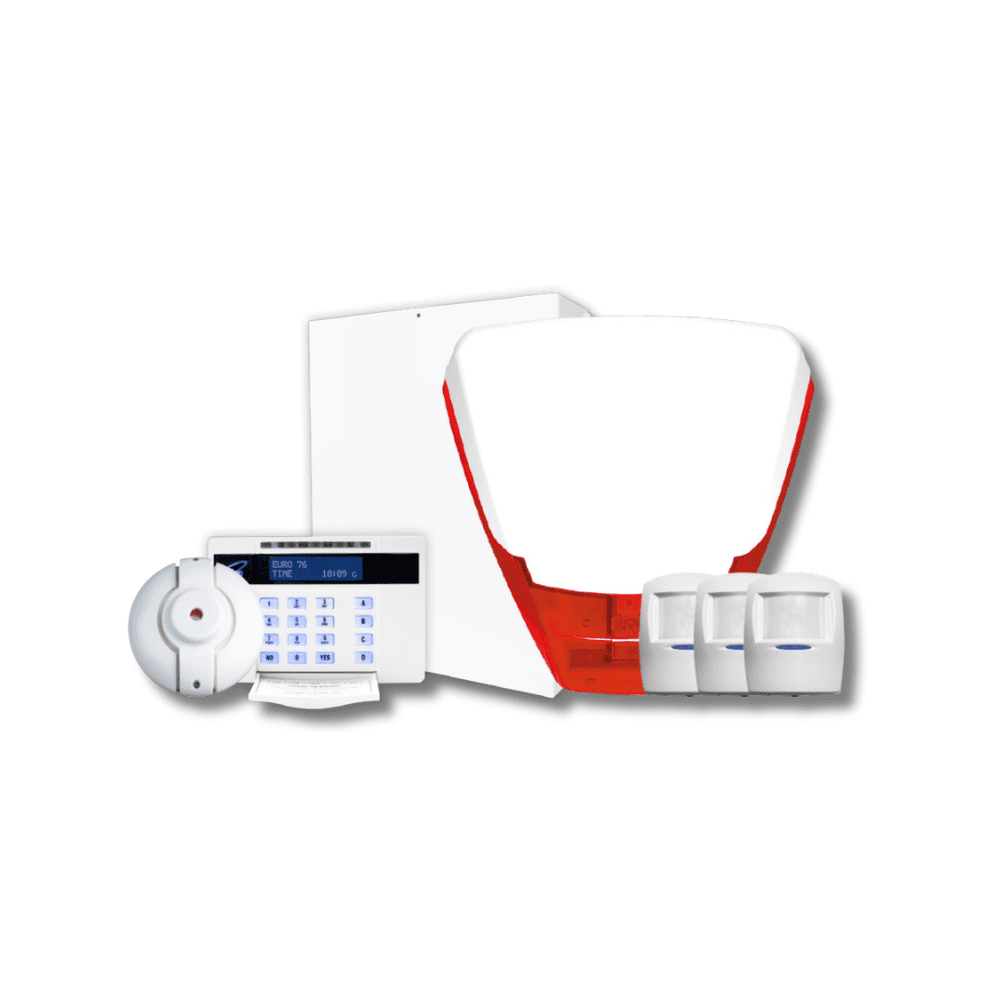Pyronix 361301922 EURO 76 S Kit Inc PIRs Sounder Deltabell