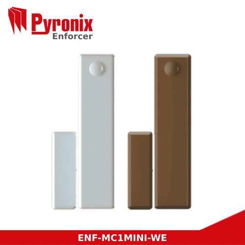 Pyronix MC1MINI-WE Wireless Magnetic Door or Window Contact MC1MINIBRWE