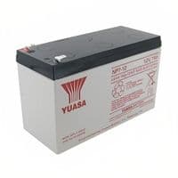 Yuasa NP7-12 Industrial NP Series 12V 7Ah Valve Regulated Lead Acid Battery A-D Terminals 20-Hr