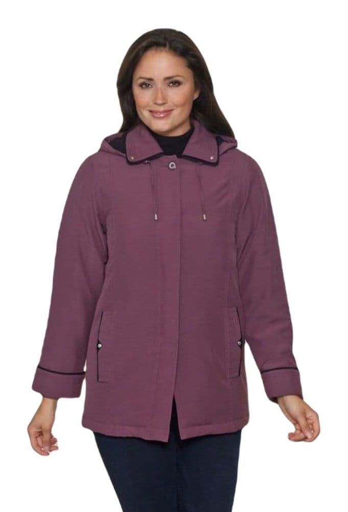 Plus Ladies Mid Weight Padded Jacket db1889